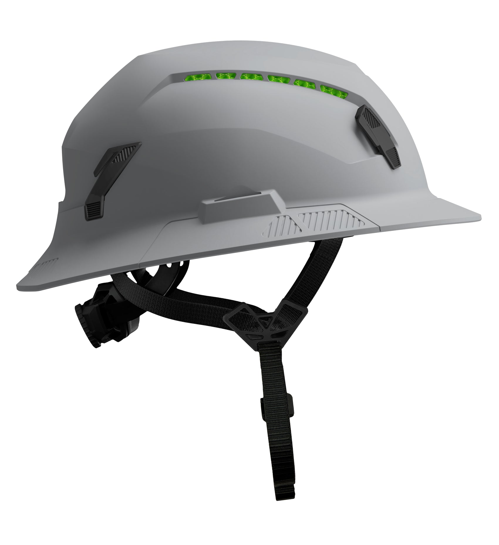 SHK-1 Full Brim Vented Industrial Safety Helmet