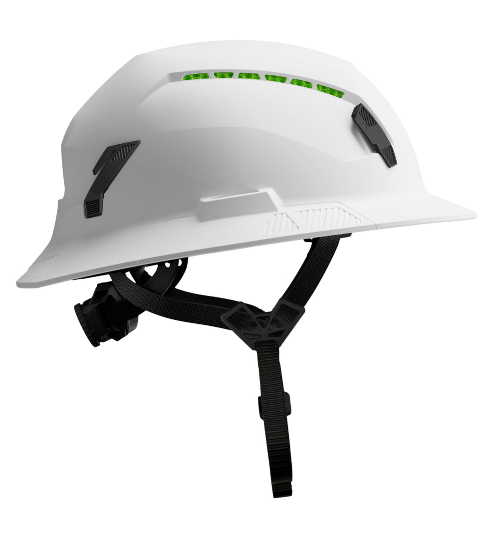 SHK-1 Full Brim Vented Industrial Safety Helmet – STUDSON